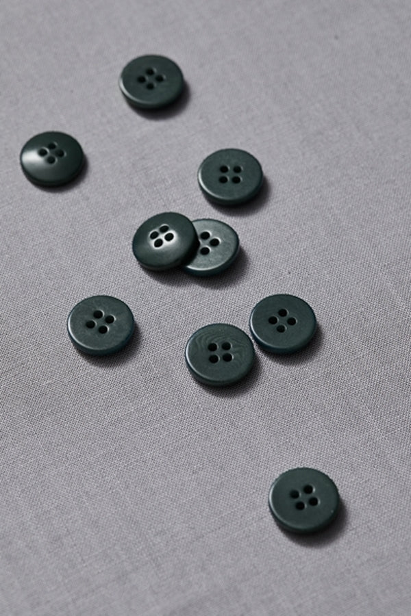 COROZO BUTTONS • Deep Green • 11mm or 15mm – Pattern Scissors Frock
