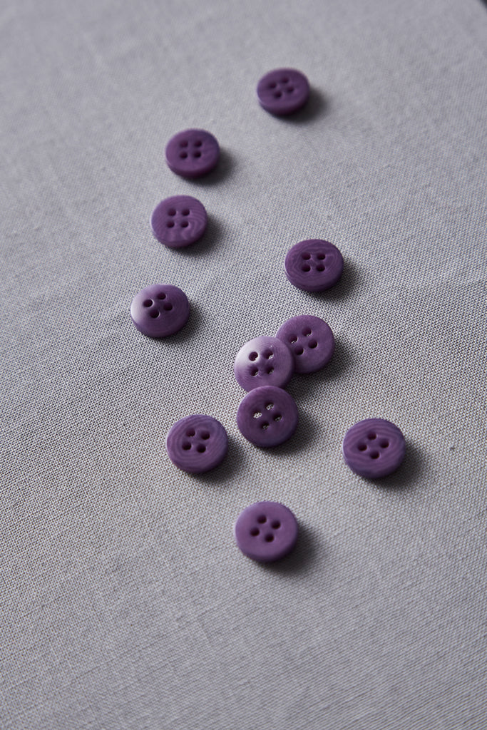 COROZO BUTTONS • Mauve • 11mm or 15mm – Pattern Scissors Frock