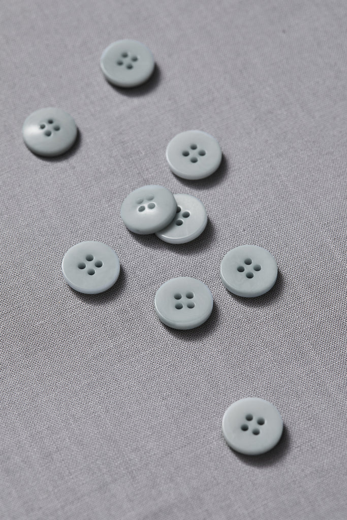 COROZO BUTTONS • Blue Mist • 11mm or 15mm – Pattern Scissors Frock