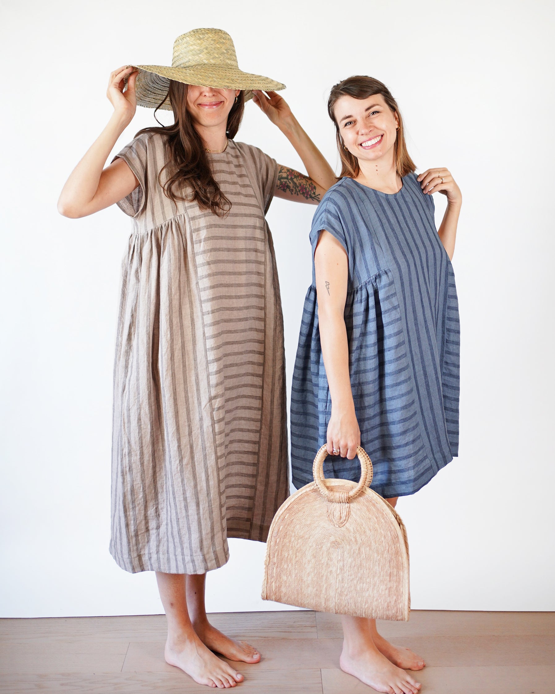 MATCHY MATCHY SEWING CLUB • COLLAGE GATHER DRESS • PDF Pattern ...