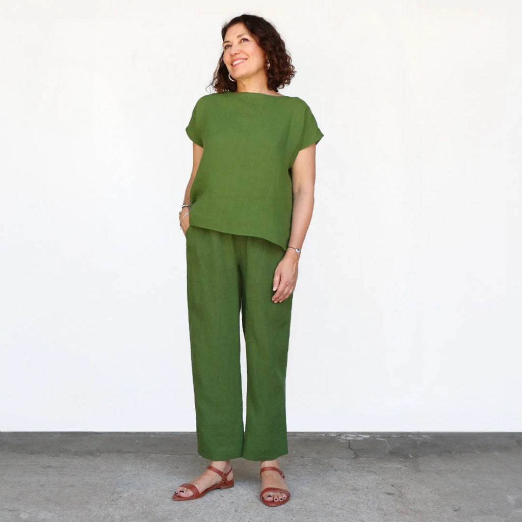 TESSUTI • JENSEN PANTS PATTERN • PATTERN SCISSORS FROCK – Pattern ...