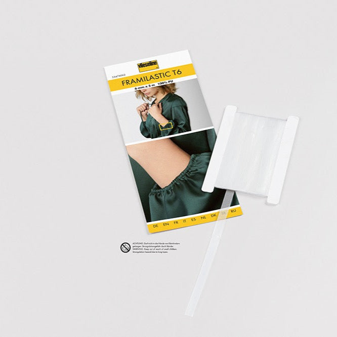 VLIESELINE • FRAMILASTIC TRANSPARENT TAPE • 6mm x 5m pack – Pattern ...