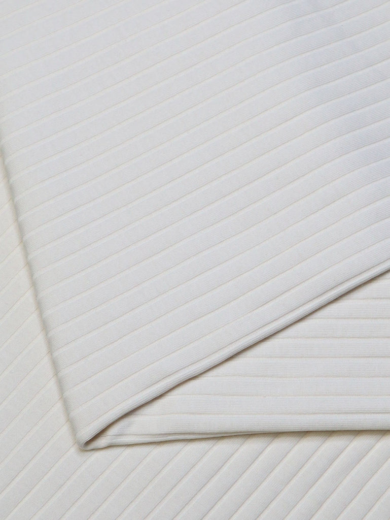 mind the MAKER® • ORGANIC WIDE DERBY RIB • Creamy White $49.00/metre ...