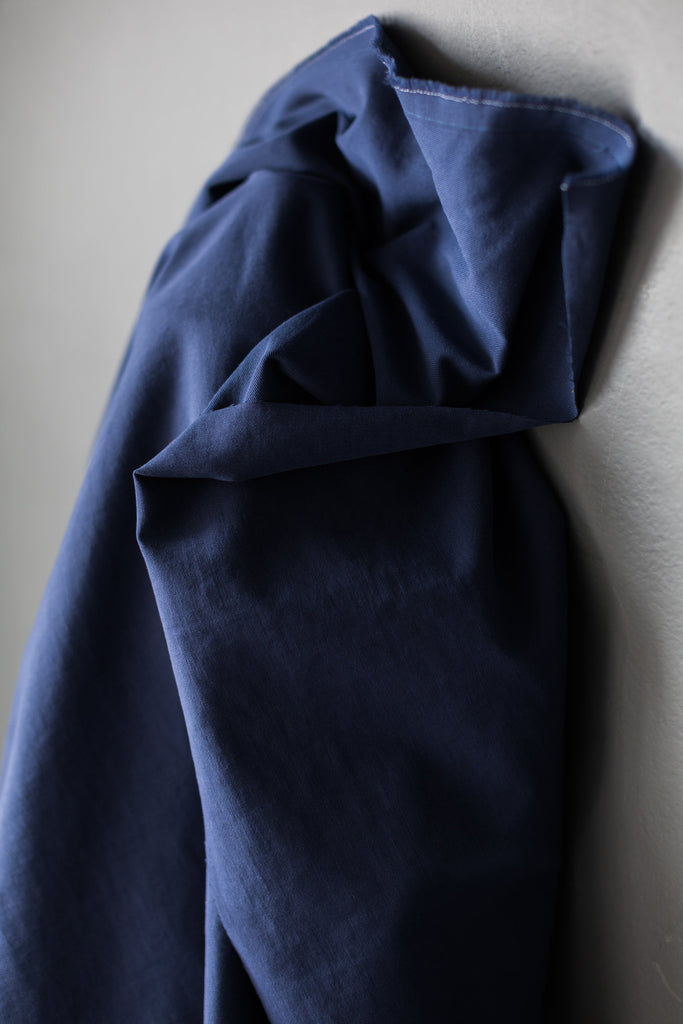 ORGANIC SANDED TWILL 271gsm • Noah Navy $59.00/metre by Merchant ...