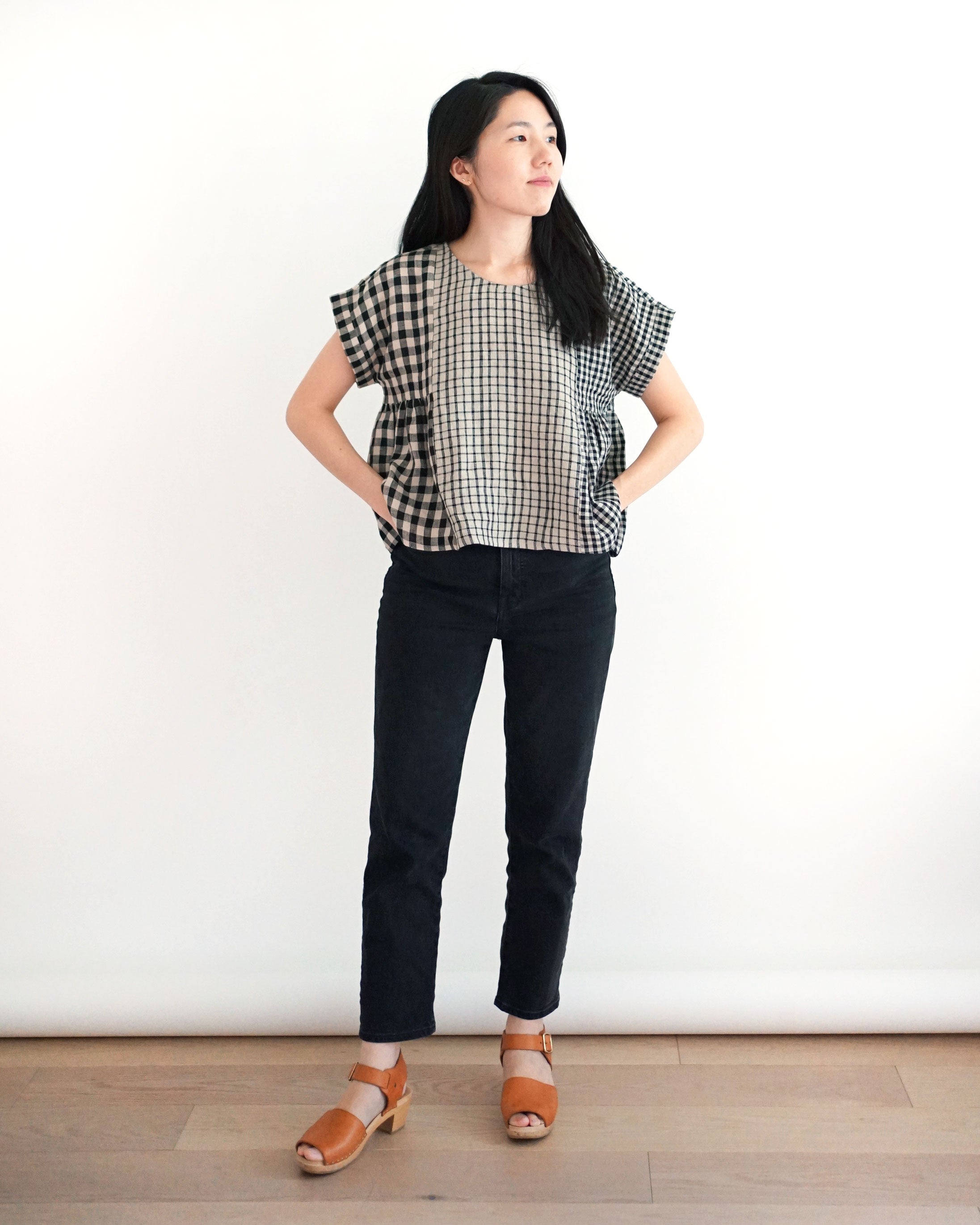 MATCHY MATCHY SEWING CLUB • COLLAGE GATHER TOP • PDF Pattern • Pattern ...