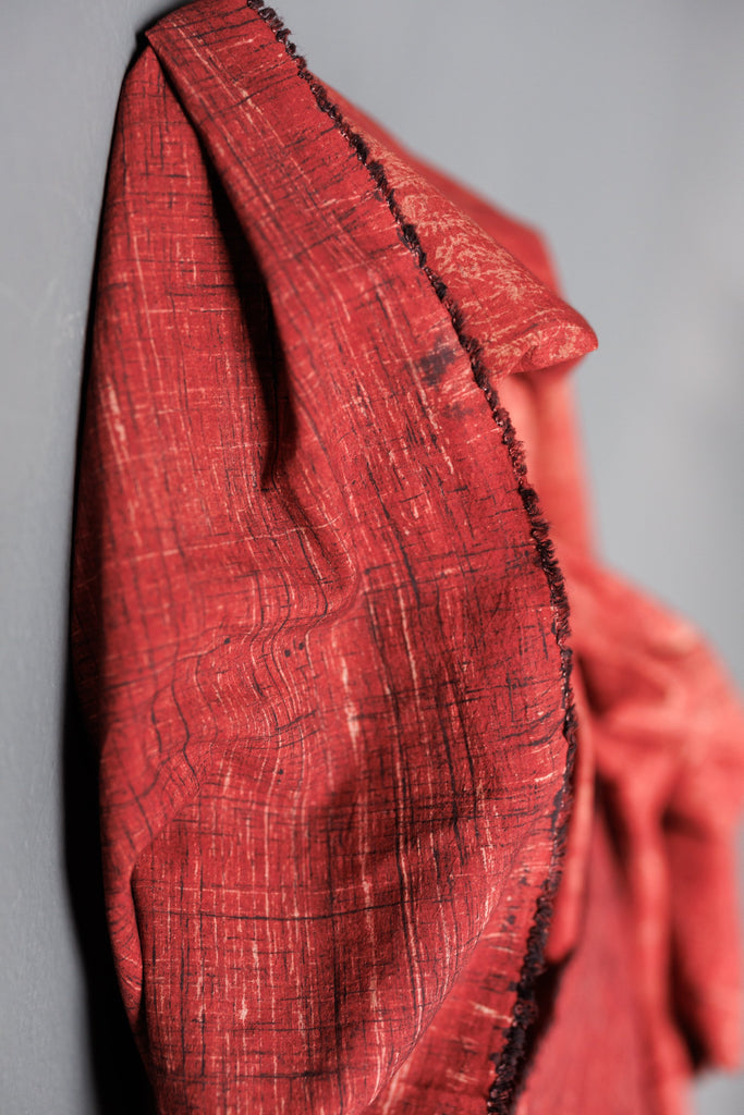 Merchant & Mills • INDIAN COTTON • Cross Hatch Red $39.00/metre ...