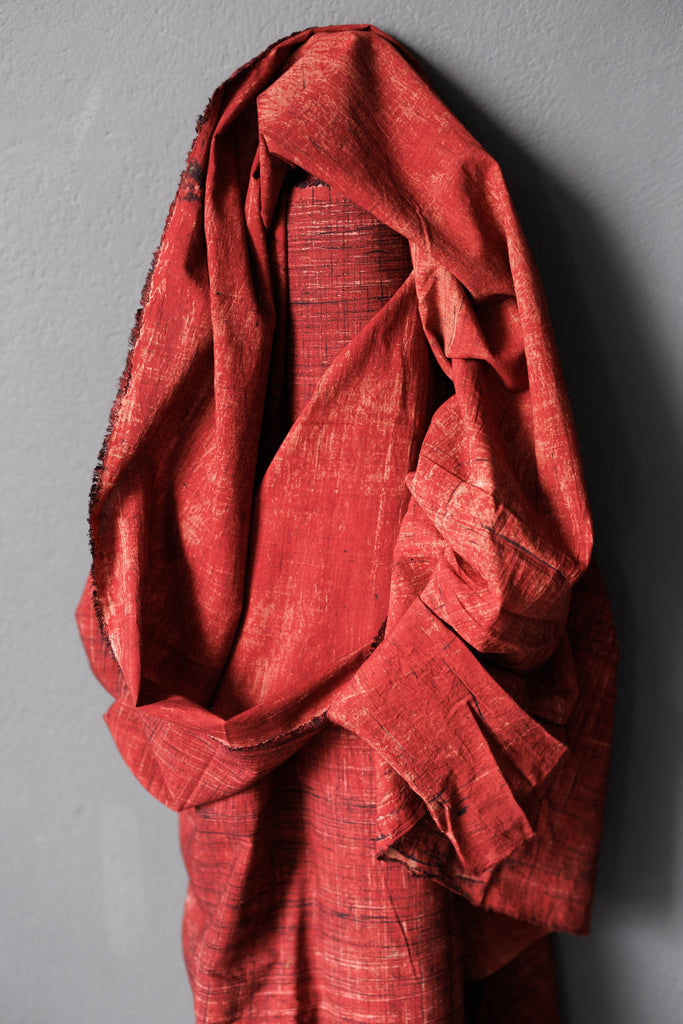 Merchant & Mills • INDIAN COTTON • Cross Hatch Red $39.00/metre ...