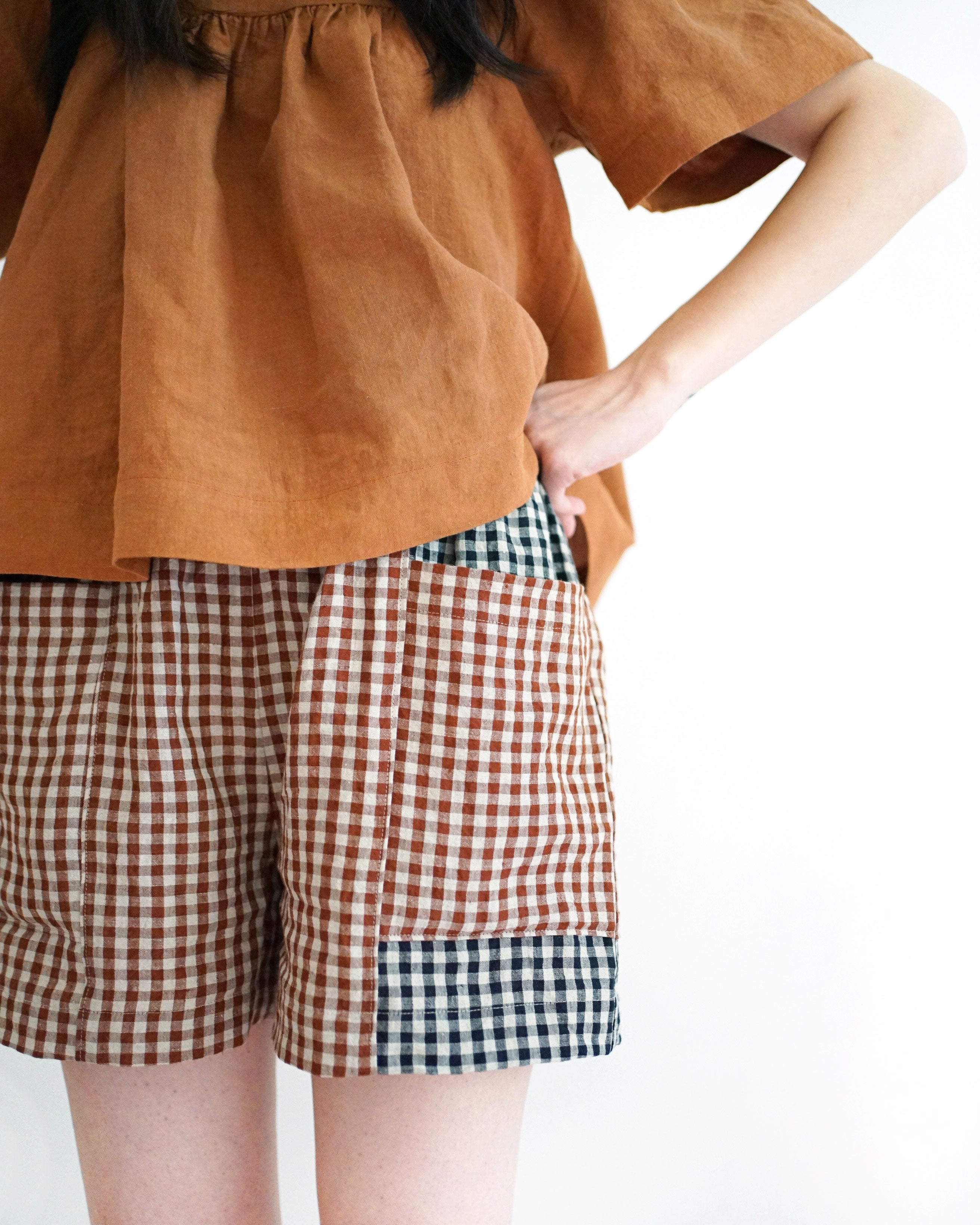 MATCHY MATCHY SEWING CLUB • WEEKEND CHORE SHORTS • PDF Pattern ...