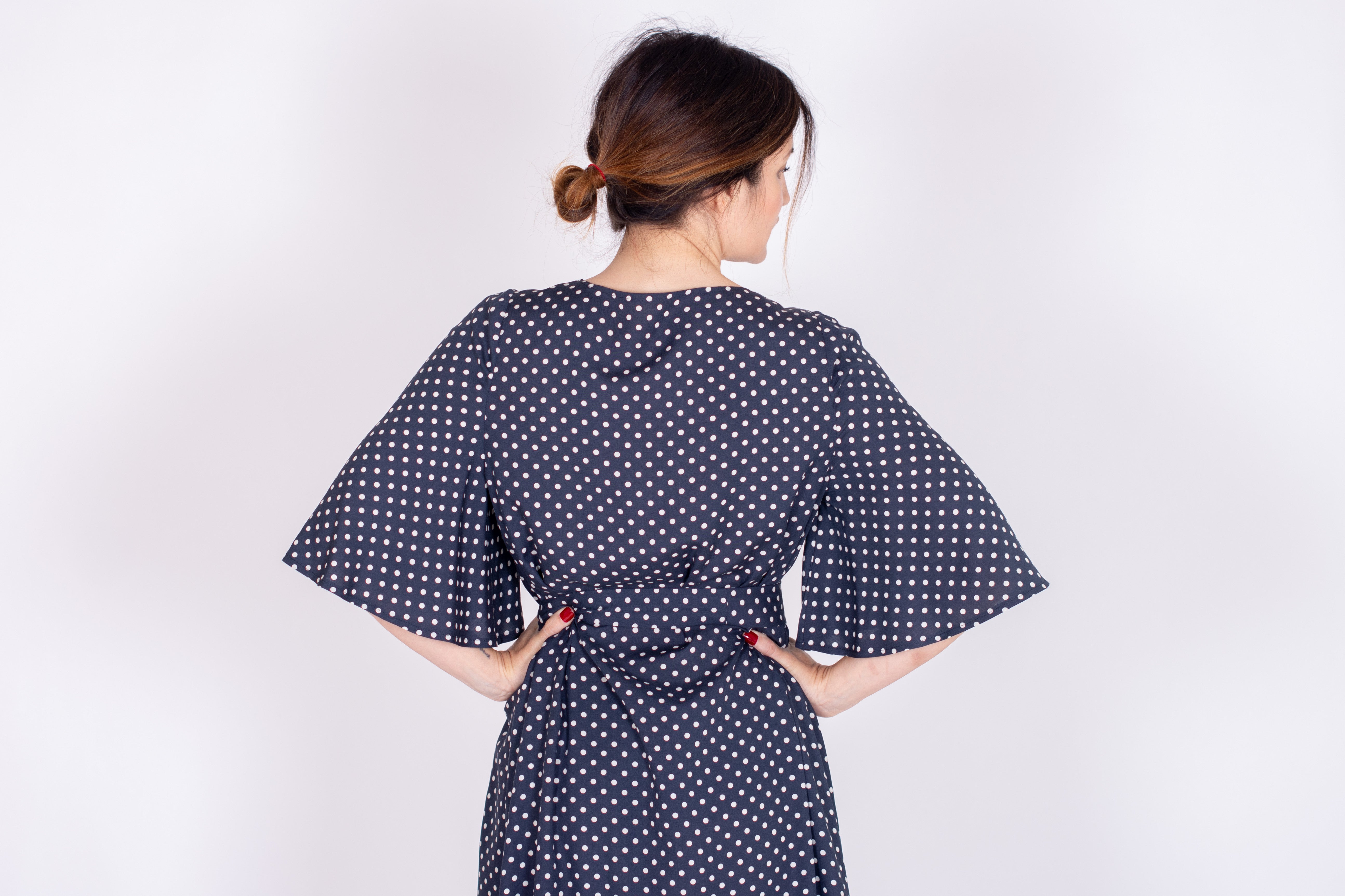 OCTARINE WRAP DRESS • I AM Patterns • Pattern Scissors Frock