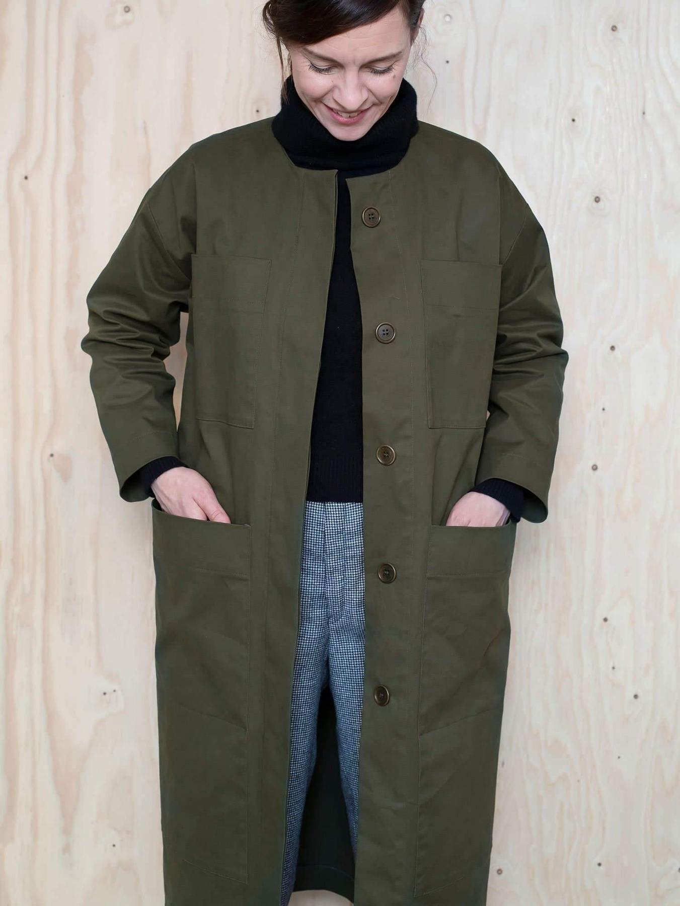 LAB COAT • The Assembly Line • Pattern Scissors Frock