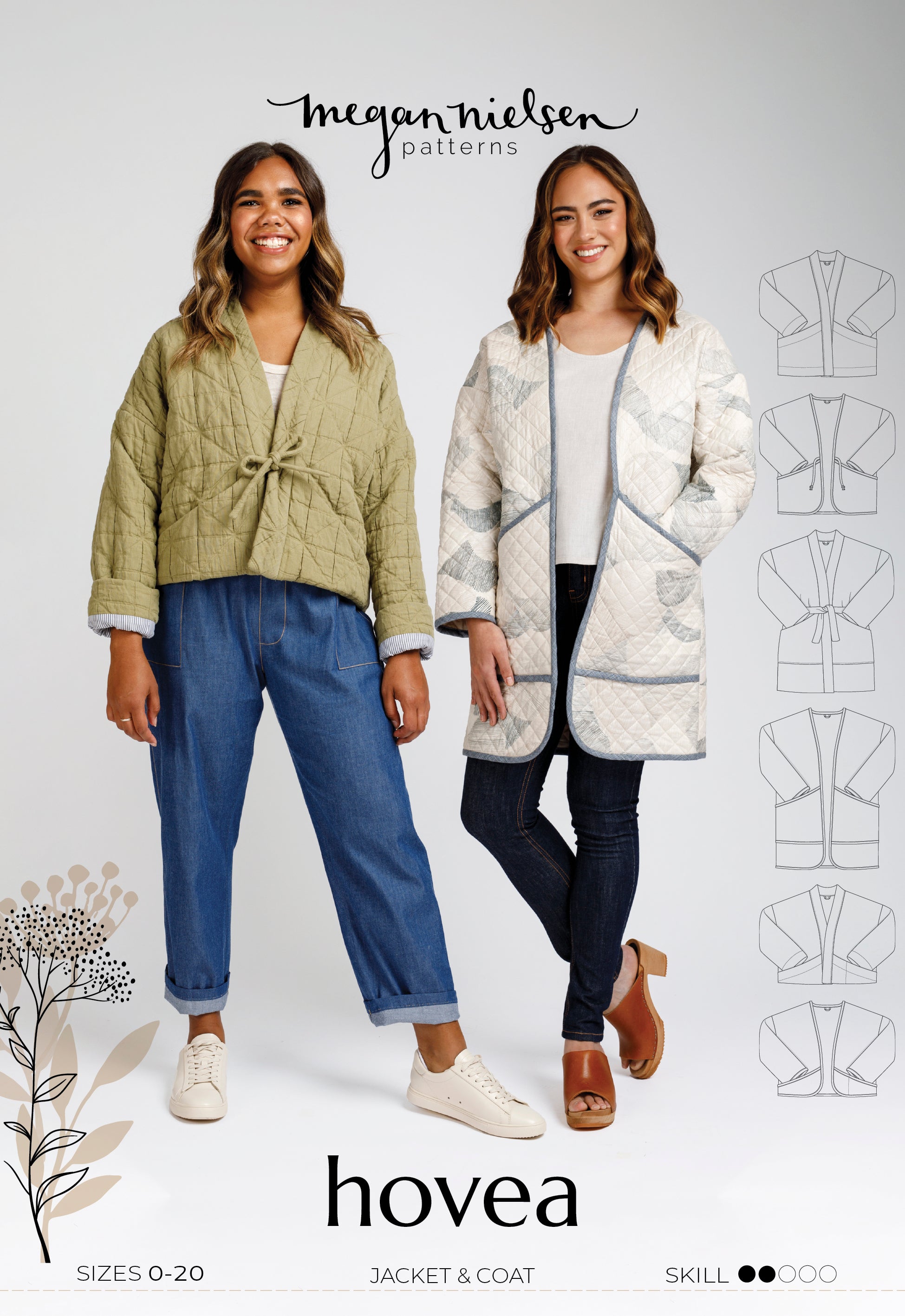 HOVEA JACKET & COAT • Pattern • Pattern Scissors Frock