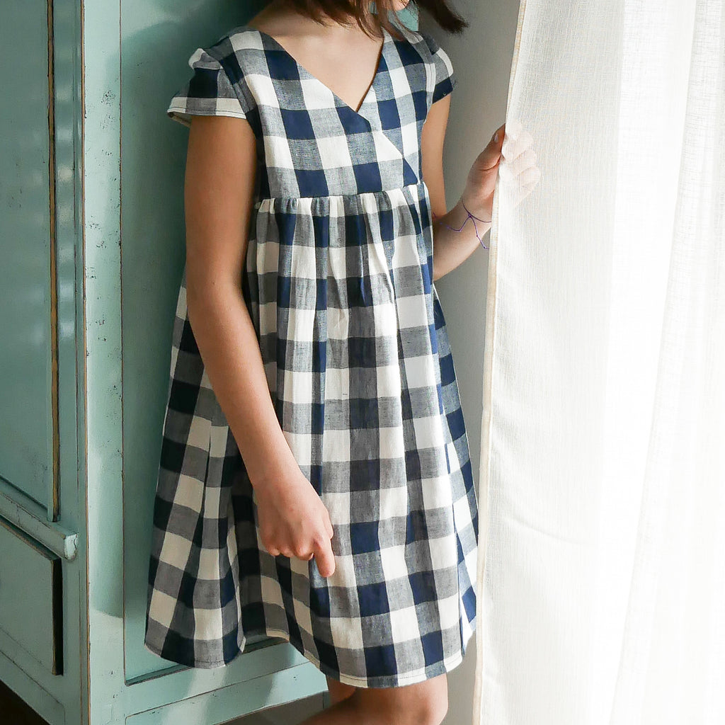 MINI ETHEL BLOUSE & DRESS • P&M Patterns • Patterns Scissors Frock ...