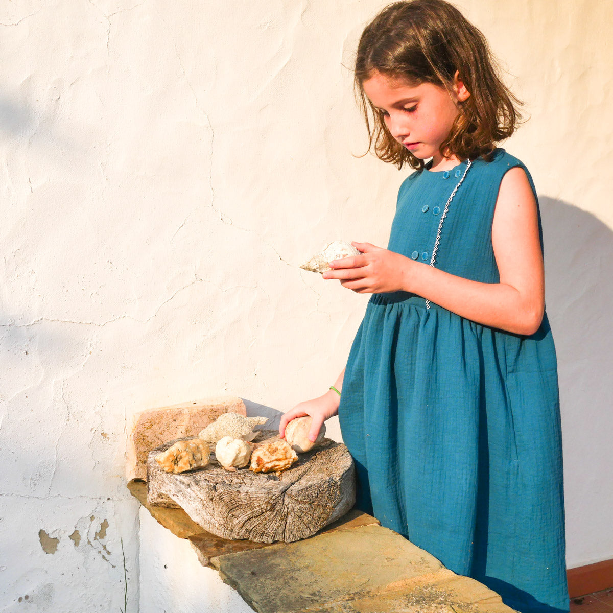 ELONA Blouse & Dress - Kids 3Y/12Y • Pattern – Pattern Scissors Frock