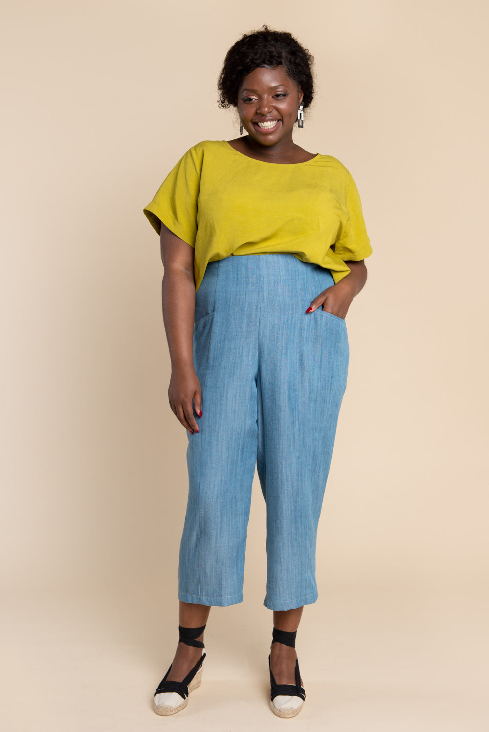 CLOSET CORE PATTERNS • PIETRA PANTS • PATTERN SCISSORS FROCK – Pattern ...