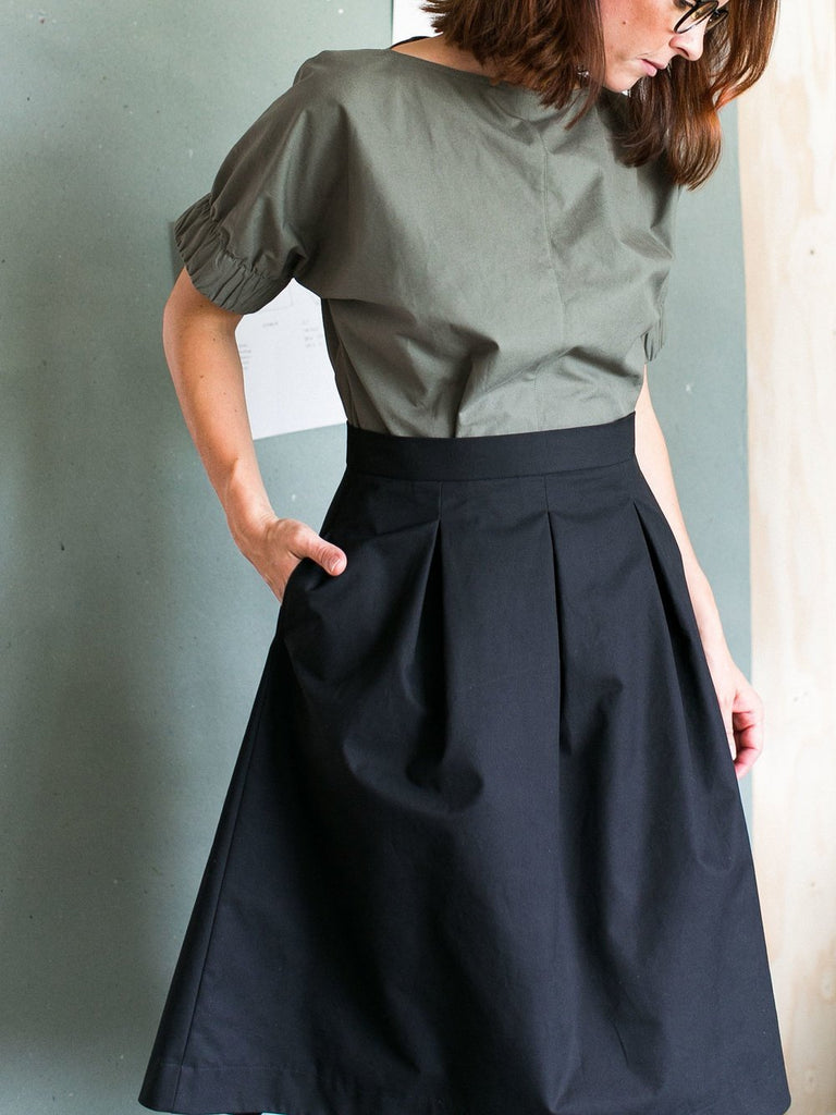 THREE PLEAT SKIRT • The Assembly Line Independent Patterns – Pattern ...