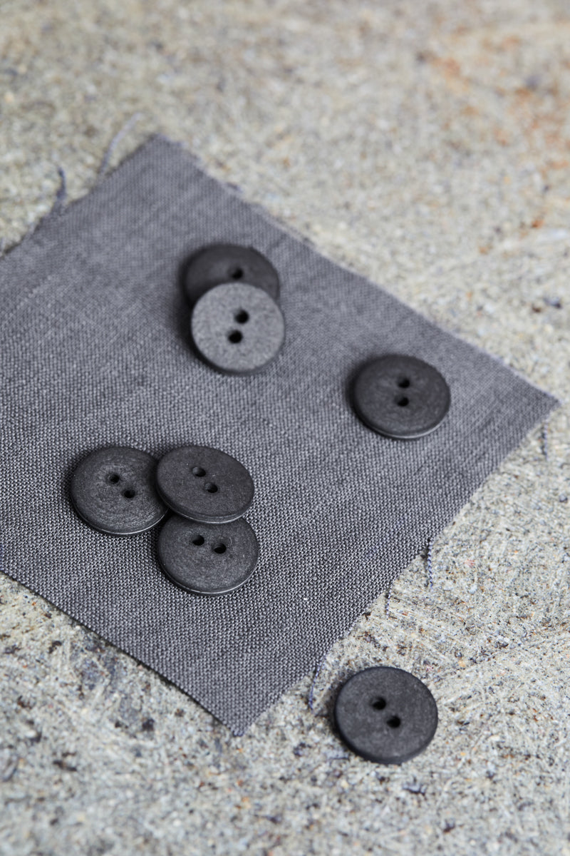 mind the MAKER® CURB COTTON BUTTONS • 11mm or 18mm • Pattern Scissors Frock
