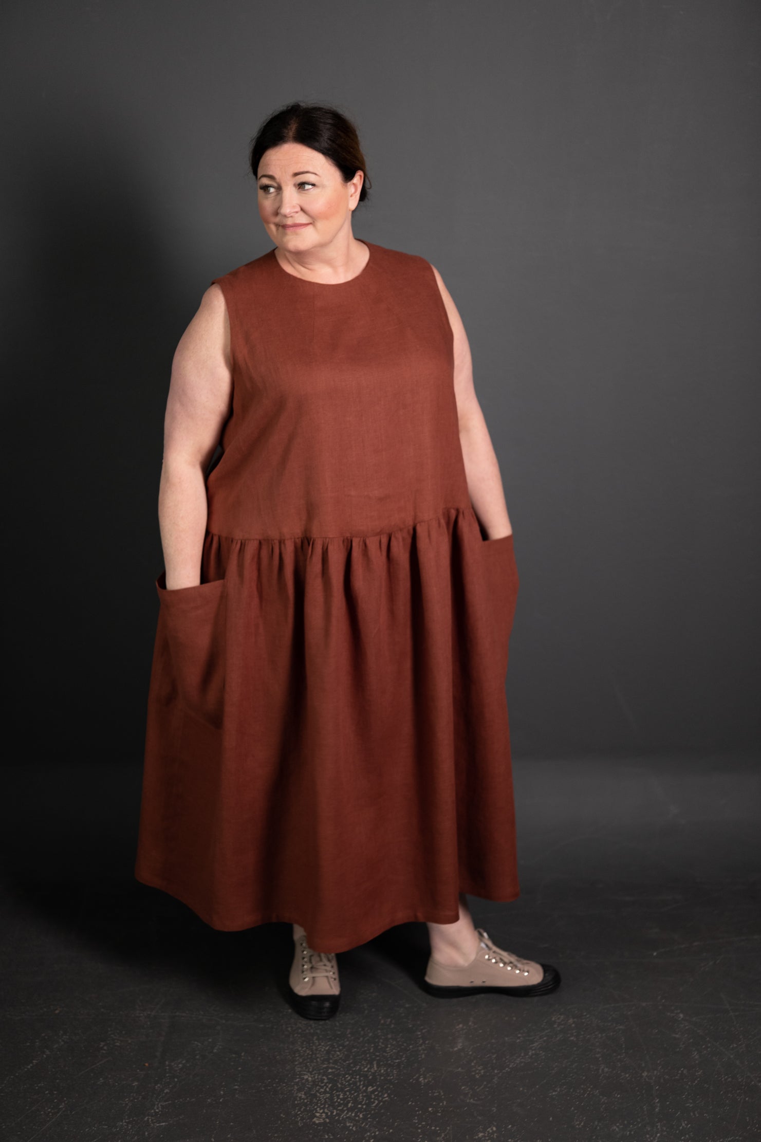 THE HATTIE & ELLIS • Pattern – Pattern Scissors Frock