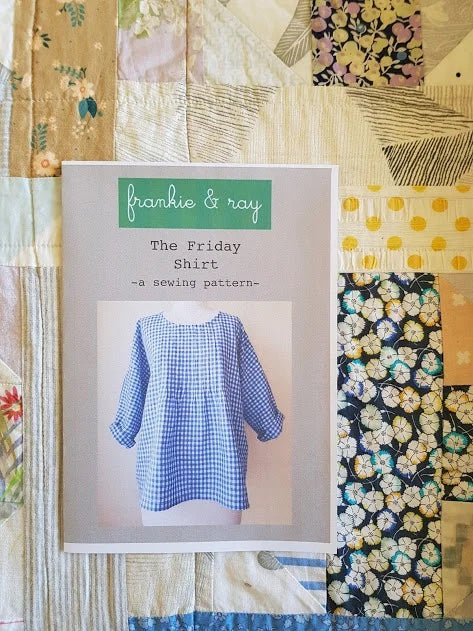 THE FRIDAY SHIRT • Paper Pattern • Pattern Scissors Frock