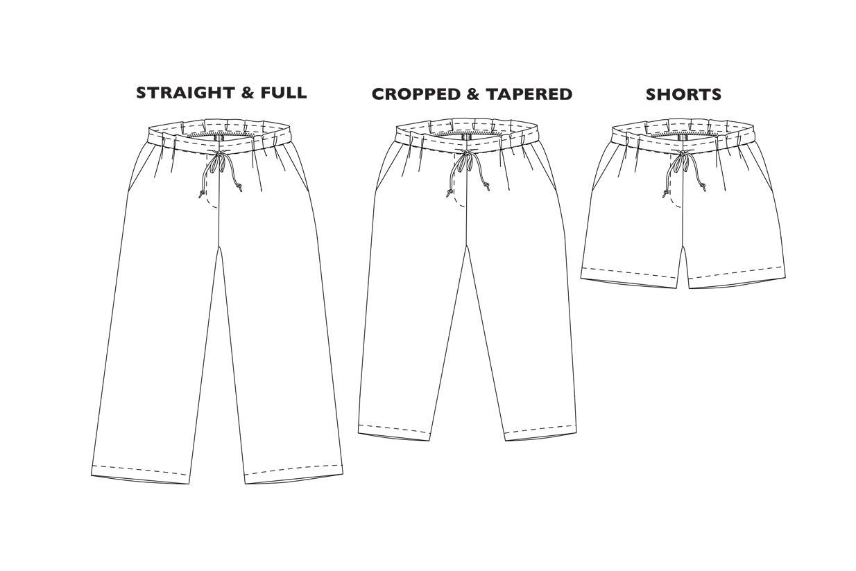 THE 101 TROUSERS • Pattern – Pattern Scissors Frock