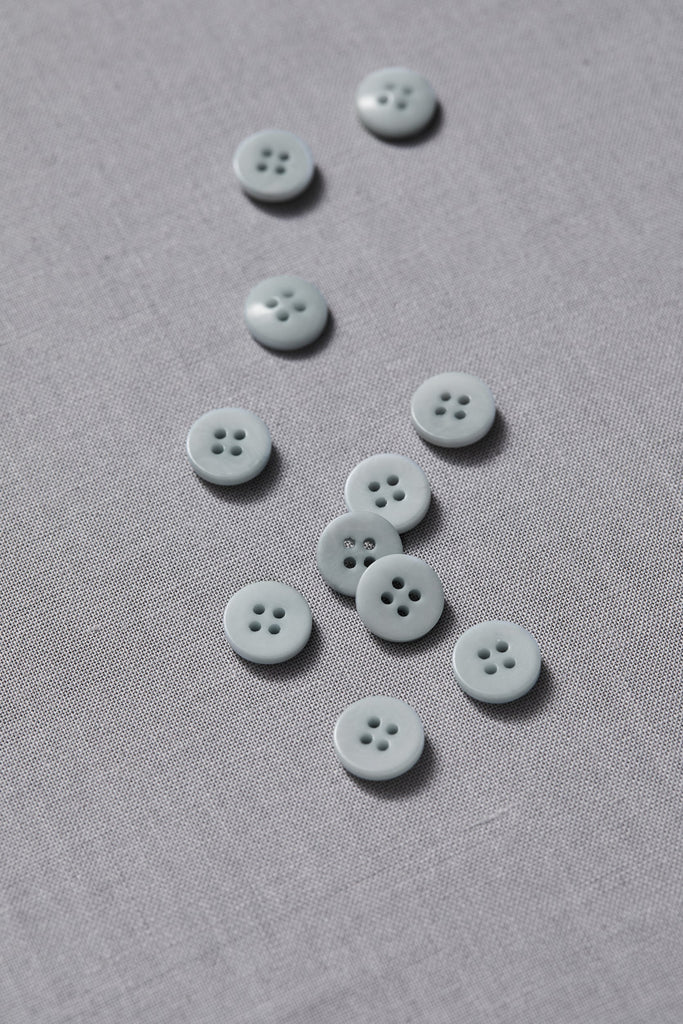 COROZO BUTTONS • Blue Mist • 11mm or 15mm – Pattern Scissors Frock
